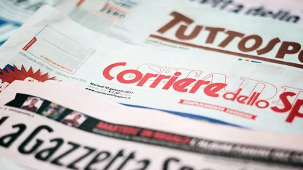 Le prime pagine dei principali quotidiani sportivi – 18 giugno ...